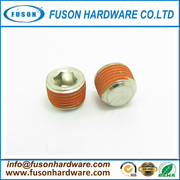 Stainless Steel Nylok Set Screws/ Nylok Red Patch Anti-Loose Glue Grub ...